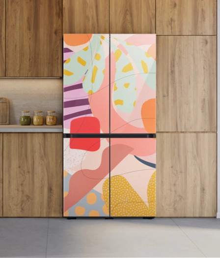 Samsung Bespoke Refrigerator: Customize Kitchen Colors | East Coast ...