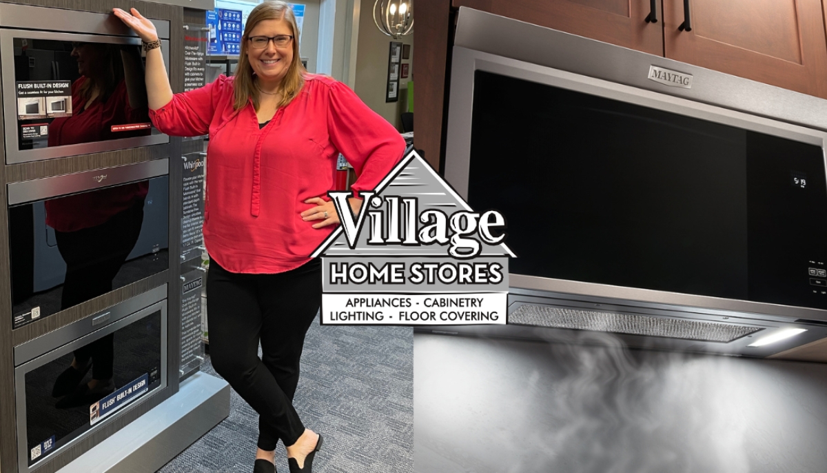 New Flush Over-The-Range Microwave Hoods | Village Home Stores