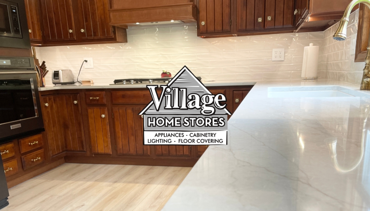 Partial Kitchen Remodel Keeping Original Cabinets | Village Home Stores