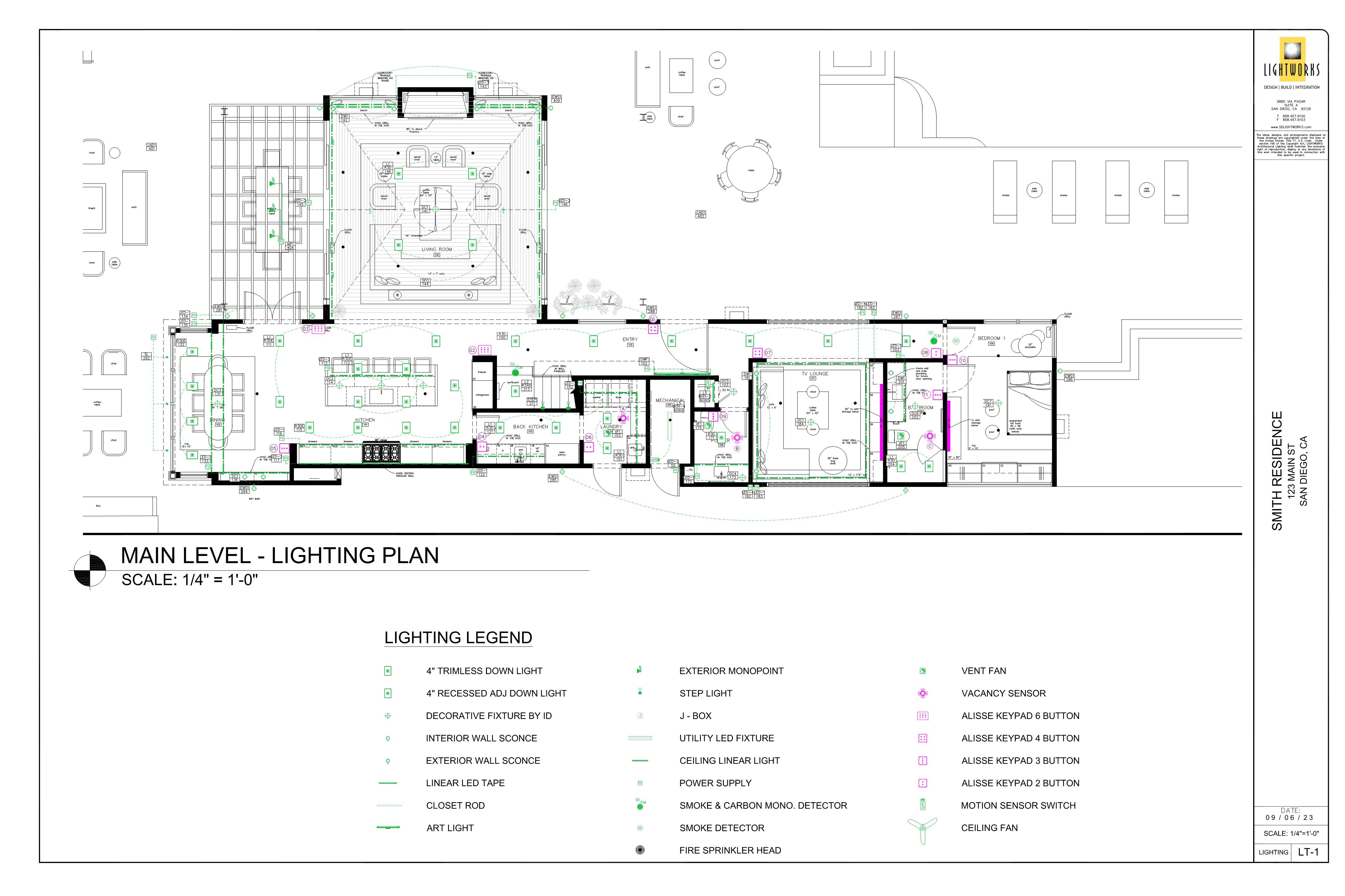 Navigating the World of Lighting - Layout Versus Design | Lightworks | San Diego, CA