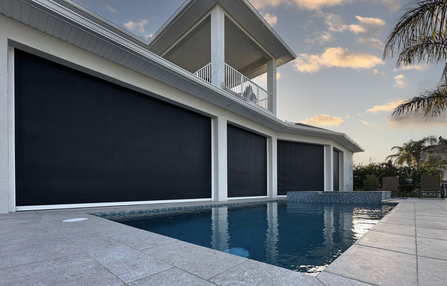 Custom Retractable Screens for Patios: MagnaTrack Size & Design Options ...